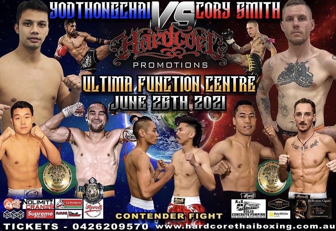 HARDCORE PROMOTIONS RETURN ON JUNE 26 IN MELBOURNE - WBC MUAYTHAI