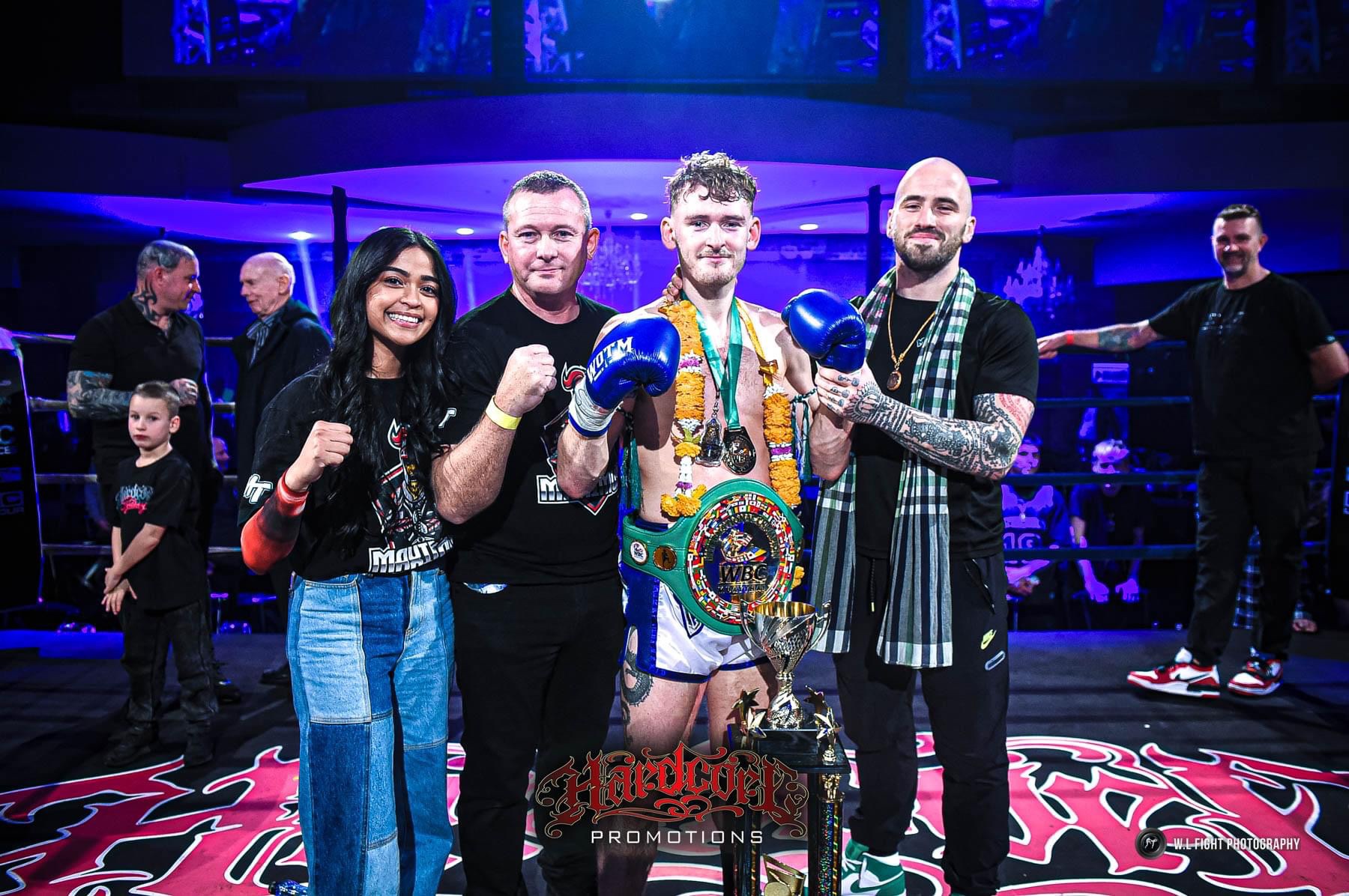 THE PHENOMENAL RISE OF THE TALENTED MAX MCVICKER CONTINUES - WBC MUAYTHAI